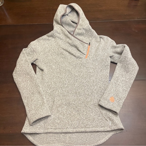 Stio | Tops | Stio Sweetwater Fleece Hoodie Pullover Womens Gray Thumb ...
